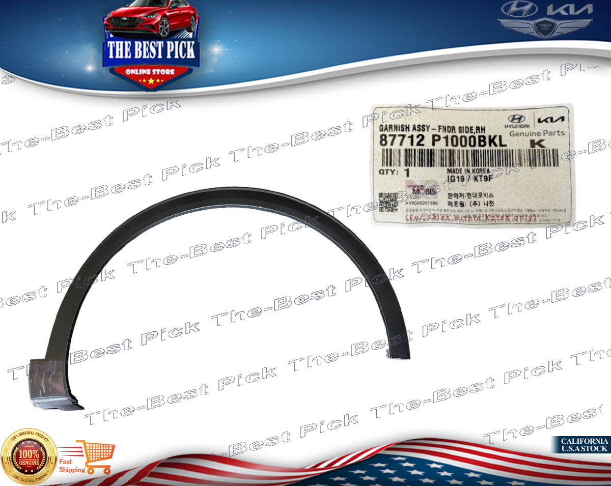⭐GENUINE⭐ FRONT Fender Wheel Molding RIGHT For Kia Sportage 2023 ...