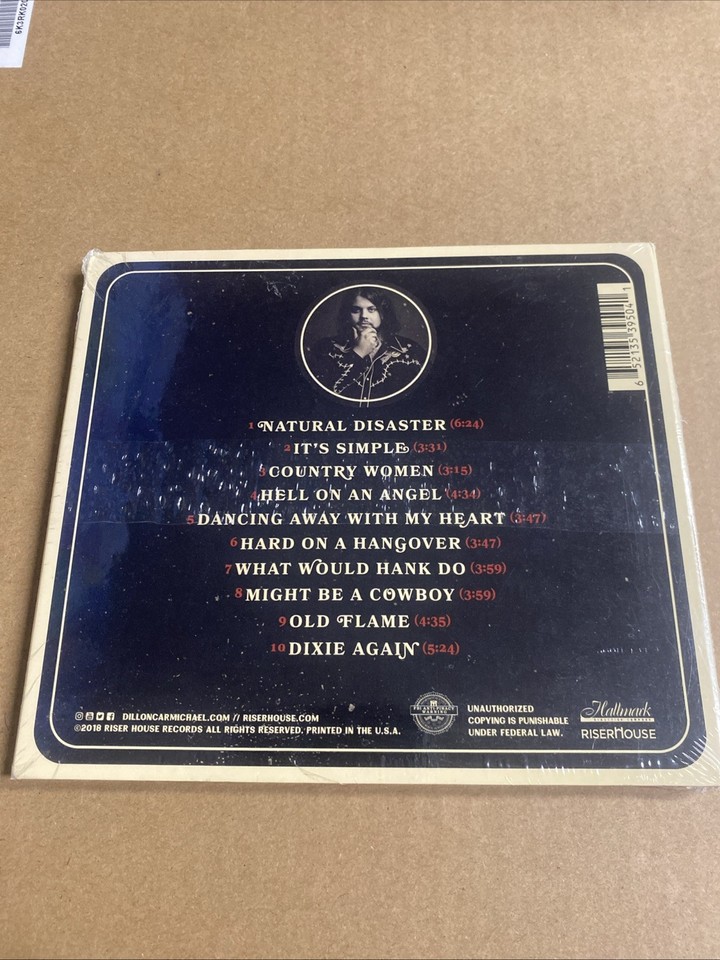 NEW: Dillon Carmichael - Hell On An Angel (CD, 2018) FREE SHIPPING ...