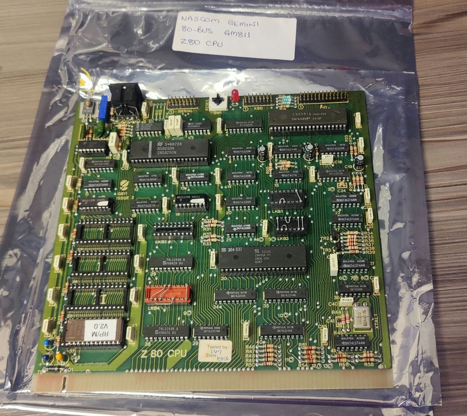 Nascom GM811 Z80 CPU Board | eBay UK