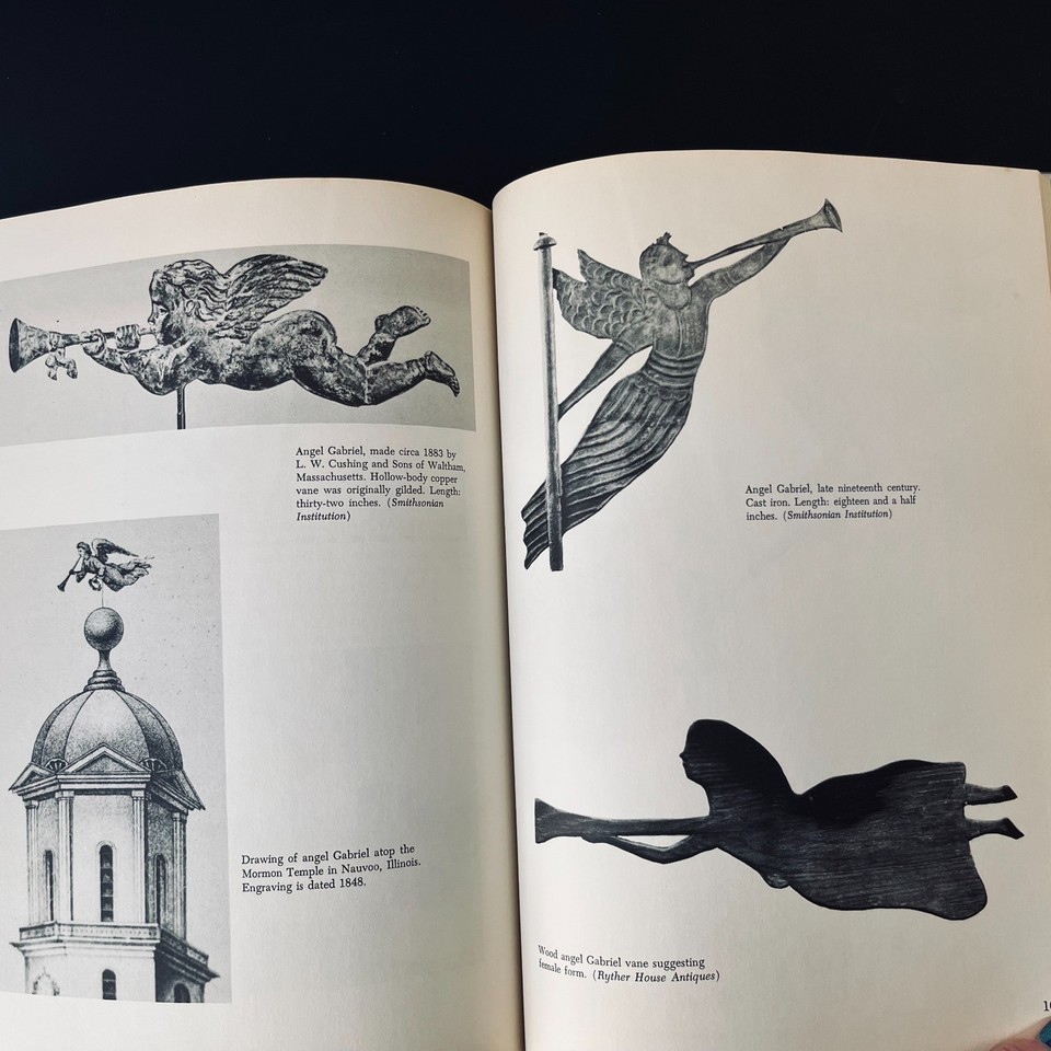 Vintage WEATHER VANES Photos History Reference Hardback Book Klamkin | eBay