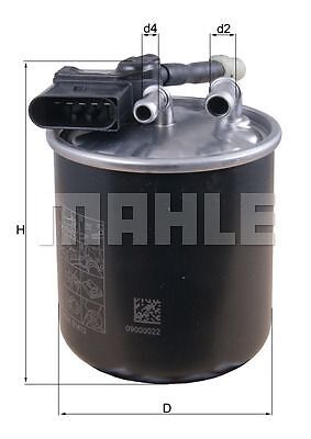 Mahle Fuel Filter KL913 fits Mercedes S-class W221 S 250 CDI (221.003 ...