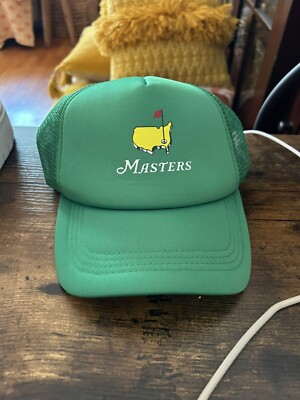 Masters Green adjustable baseball cap | eBay