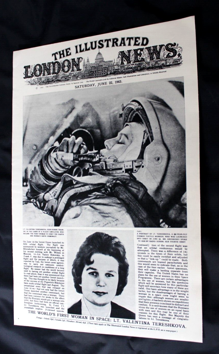 First Woman In Space 1963