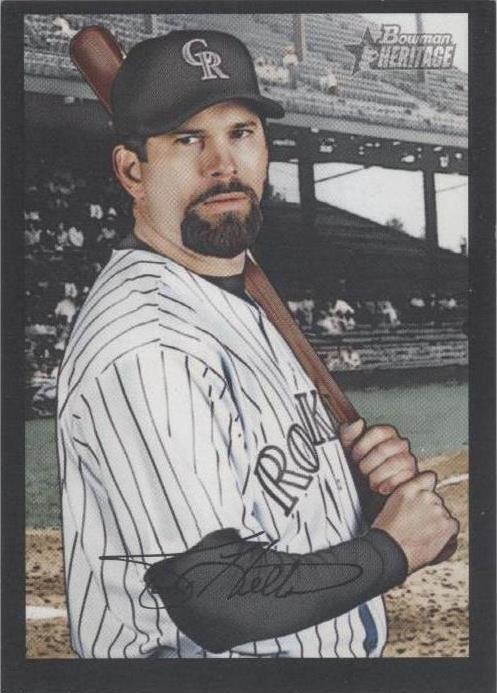 2007 Bowman Heritage - Todd Helton #4 Black /52 for sale online | eBay