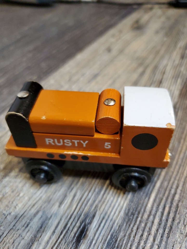 Rusty Tank Engine Thomas the Train Wooden Railway Rare 2003 | eBay