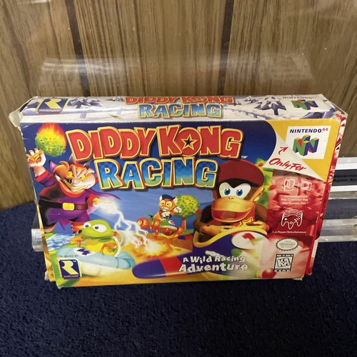 diddy kong racing n64 box Very Good Condition Overall | eBay