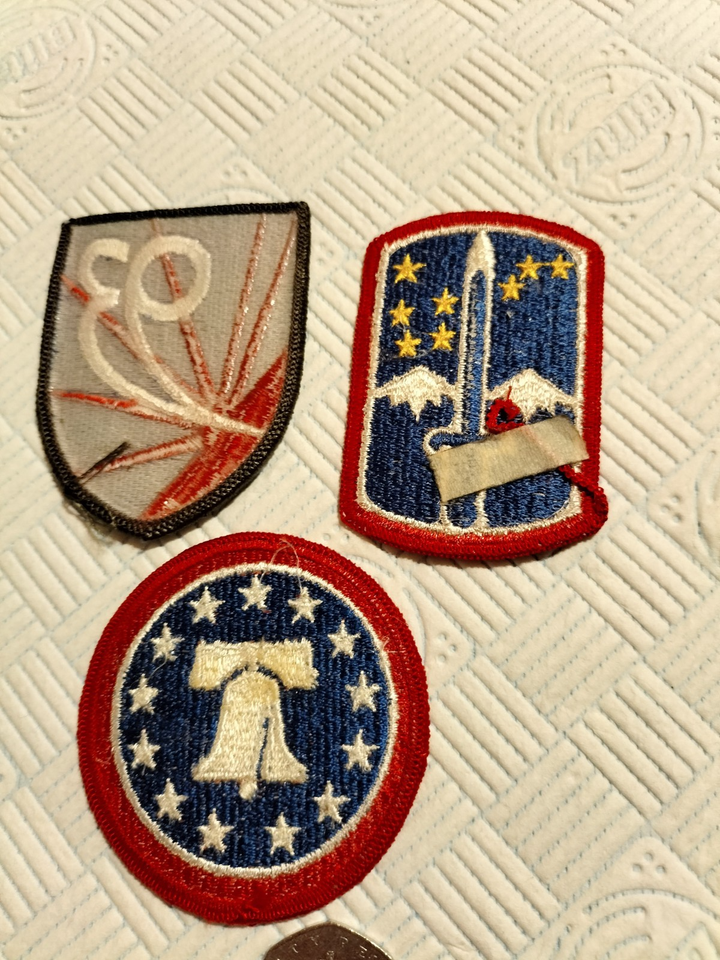 3 US cloth badges/patches (1) | eBay UK
