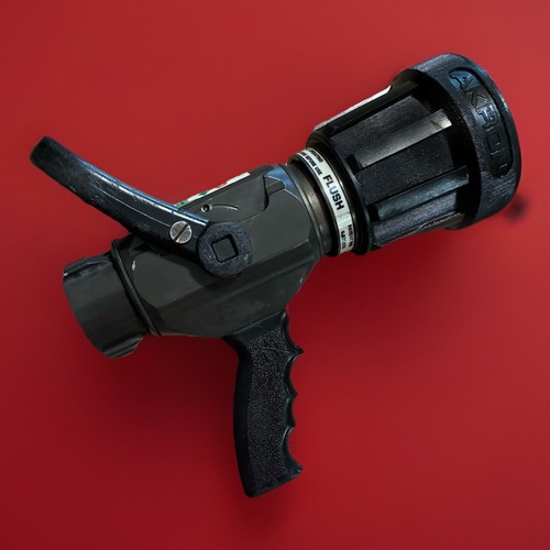 Akron 1533 Saberjet 1.5” Fire Fog Flush Nozzle w/ Pistol Grip ...