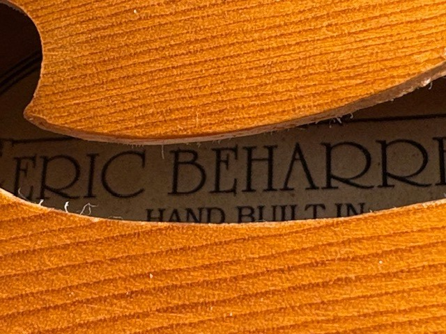 Eric Beharrell Mandolin, S/N: 005, Made in England | eBay UK