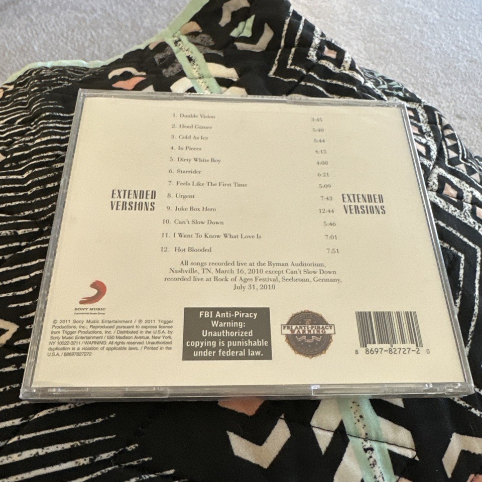 Extended Versions II by Foreigner Audio CD 886978272720| eBay