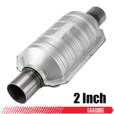 Catalytic Converter for 2" Universal Inlet/Outlet, Catalyst Convert ...