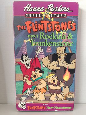 THE FLINTSTONES ~ MEET ROCKULA & FRANKENSTONE ~ HANNA-BARBERA ~ RARE ...