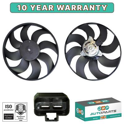 RADIATOR COOLING FAN WITH MOTOR FOR VAUXHALL CORSA D 1.4 1.6T 1.3 CDTI ...