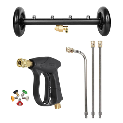 Pressure Power Washer Undercarriage Under Car Cleaner 16" 4000 PSI ...