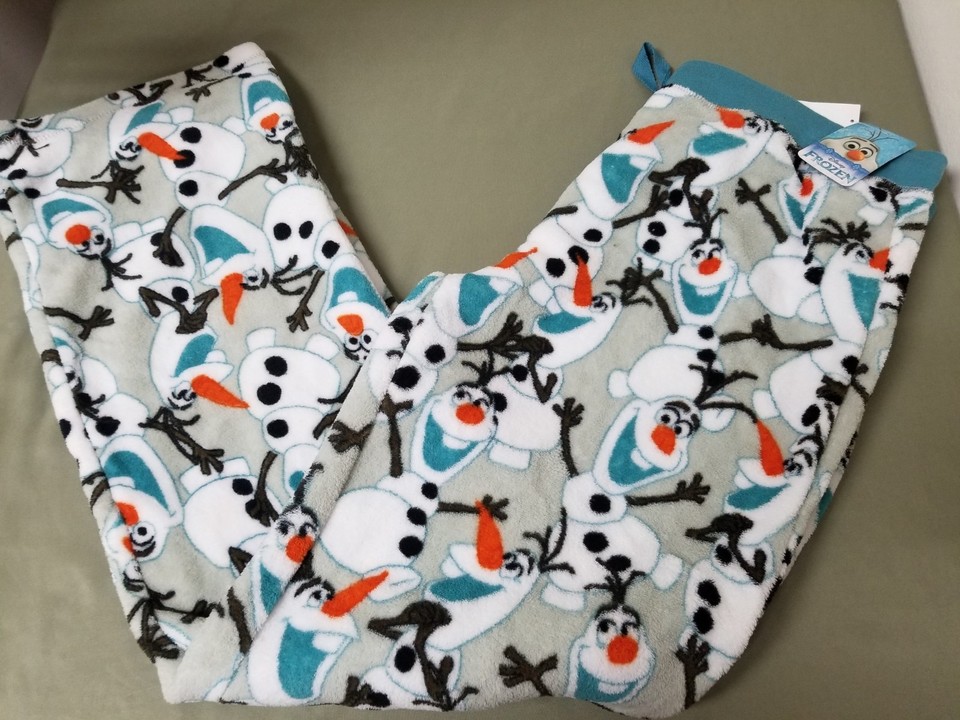 new womens fleece Disney Frozen olaf sleep lounge pants. | eBay