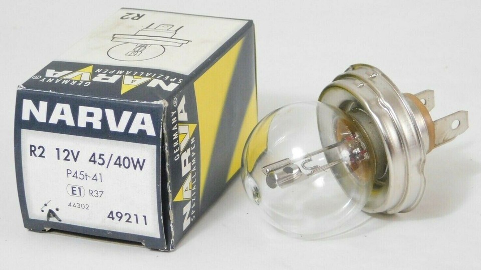 Premier LED headlight bulb for LUCAS 410 12 v 45/40W P45T TRIUMPH ...