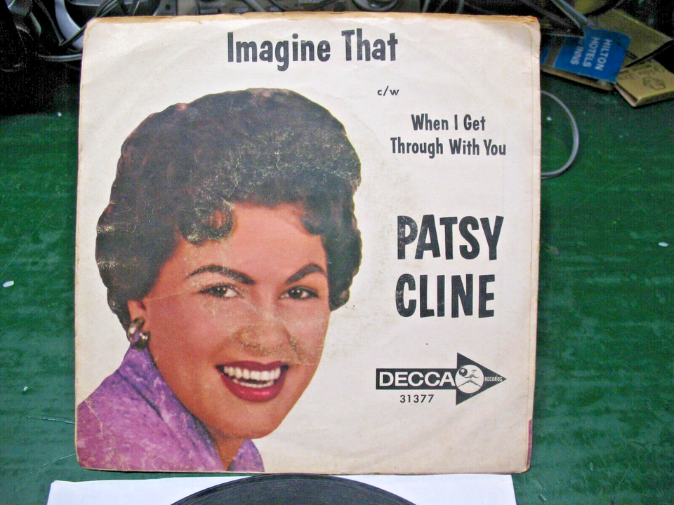 PATSY CLINE DECCA ED 31377 VINYL 45 RPM RECORD 1950's ORIGINAL | eBay