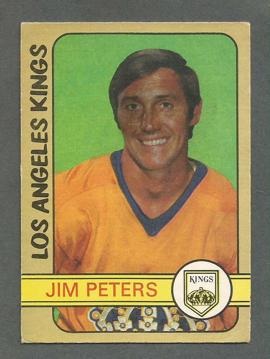 1972-73 OPC O-Pee-Chee Hockey JIm Peters HI #224 Los Angeles Kings EX+ ...