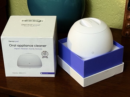 Zima Dental Pod Arctic White Ultrasonic Retainer Cleaner Machine ...