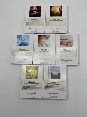 Maison Margiela Replica 7PC Sample Set See ( See Description ) NEW | eBay