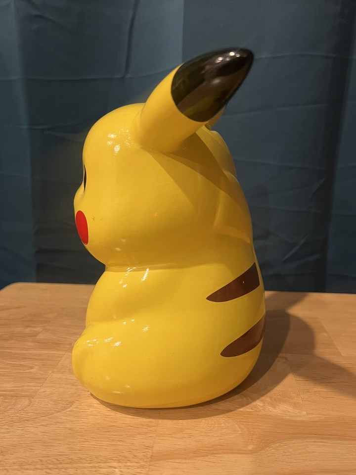 Pokémon Pikachu Piggy Coin Money Bank Ceramic Nintendo 2016 FAB NY 9 ...