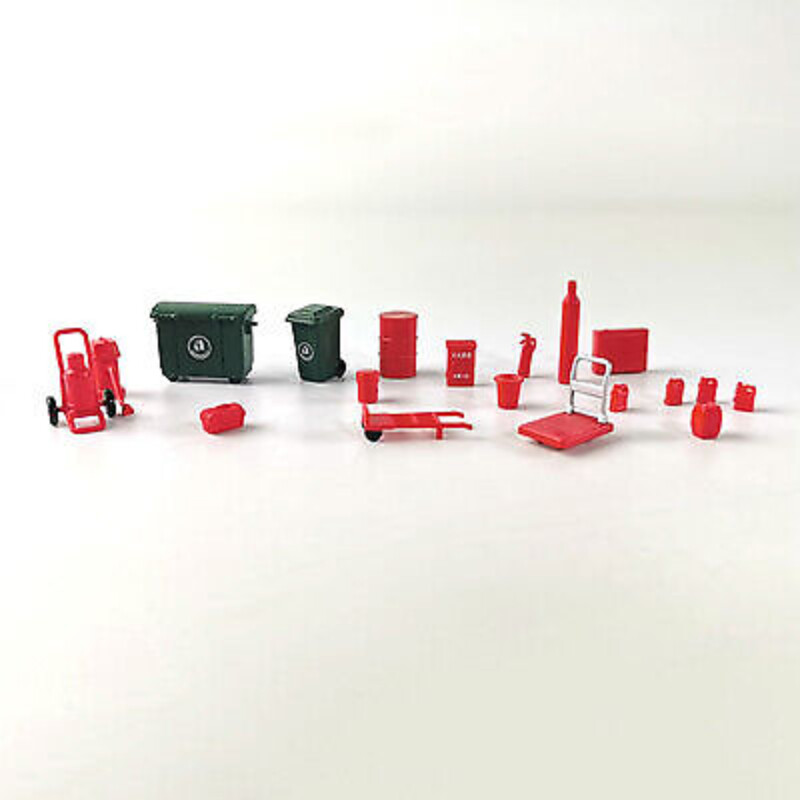 Diorama 1:64 Car Repair Model Set Garage Workshop Repair Model Prop ...