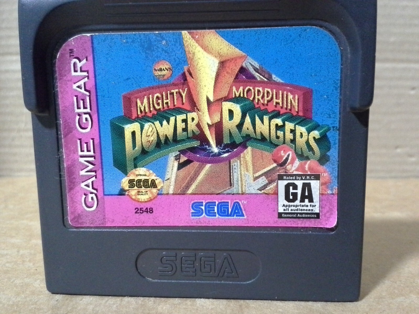 Mighty Morphin Power Rangers: Sega Game Gear. Working. VGC | eBay