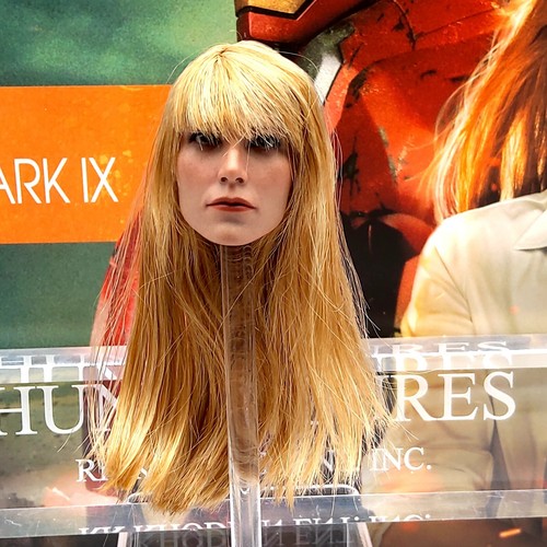 Hot Toys MMS311 Pepper Potts Gwyneth Paltrow 1/6 action figure's Head ...