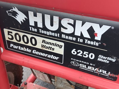 Husky 5000 Running Watts And 6250 Starting Watts | eBay