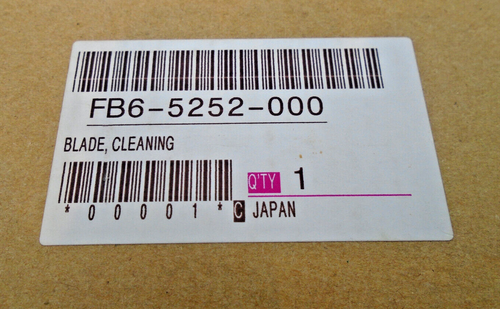 Canon P/n.FB6-5252-000 Blade Cleaning IR5000 5020 6000 6020 5055 5065 ...