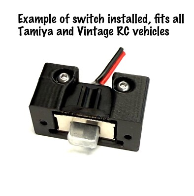 3 Pack Switch Mount for the HobbyWing 1060 Esc Fits Tamiya Vehicles | eBay