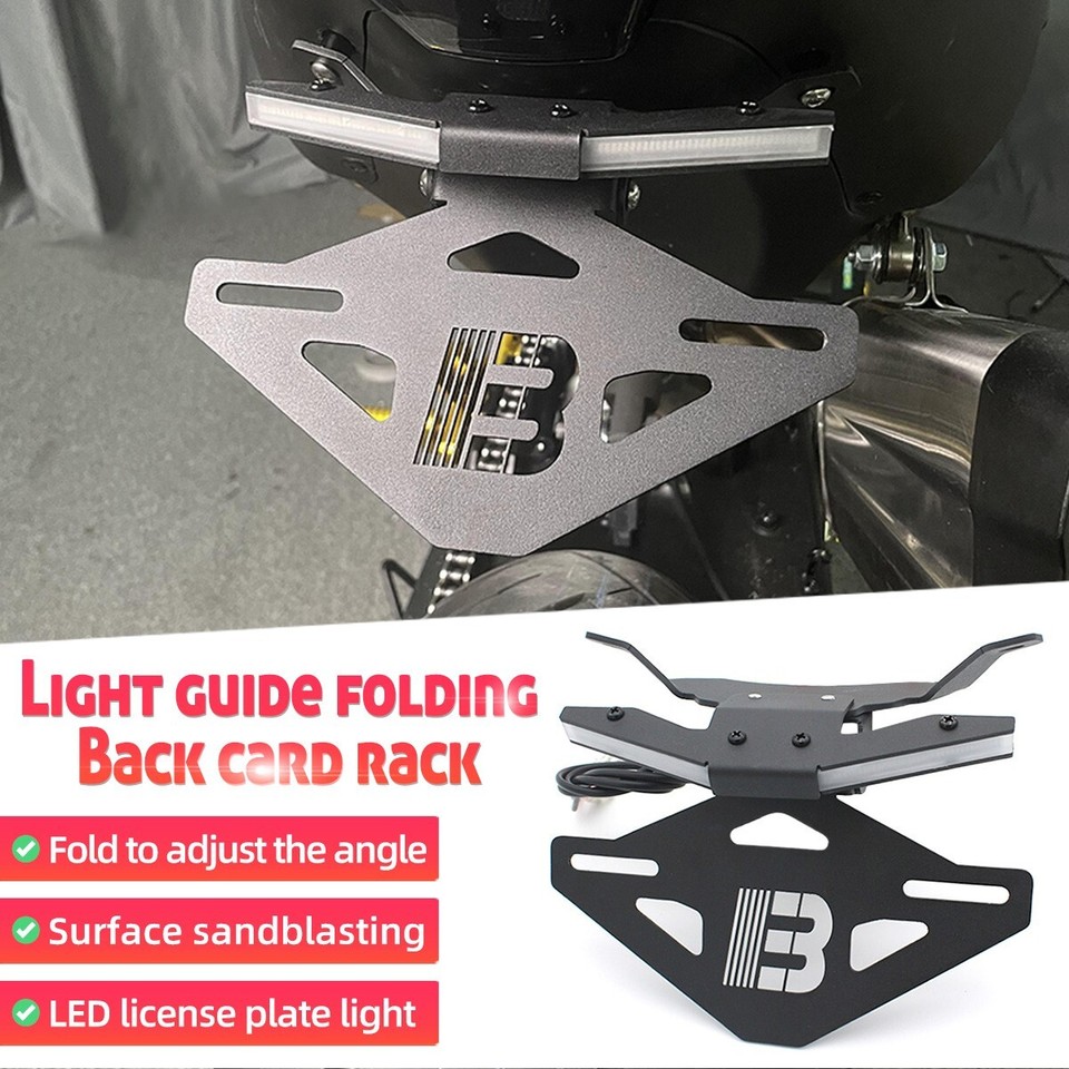 For CFMoto 800NK Integrated Tail Light Turn Signal Tidy License Holder ...