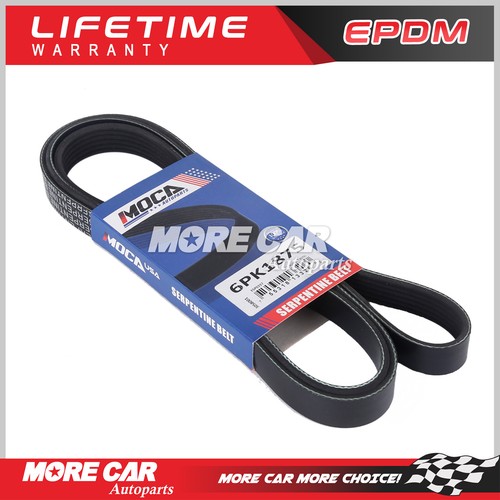 EPDM Serpentine Belt 6PK1875 for 03-08 Toyota Matrix Corolla Celica 1 ...