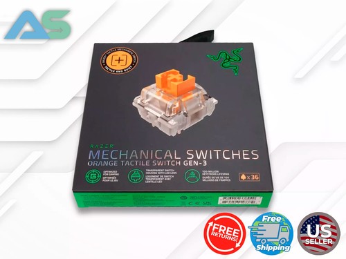 Razer Mechanical Switches Pack – Orange Tactile Switch Gen-3 RC21 ...