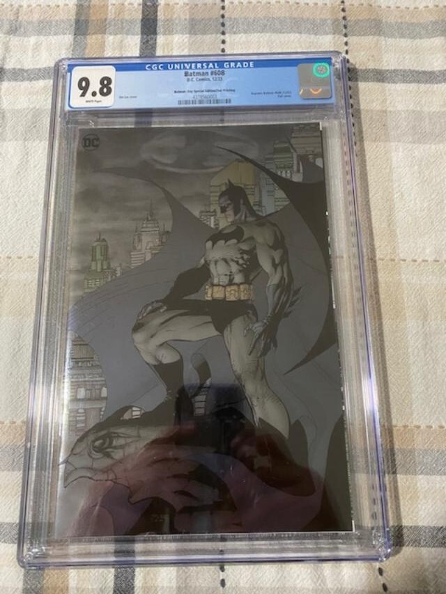 BATMAN 608 2ND PRINTING CORRECTED FOIL CGC 9.8 JIM LEE | eBay