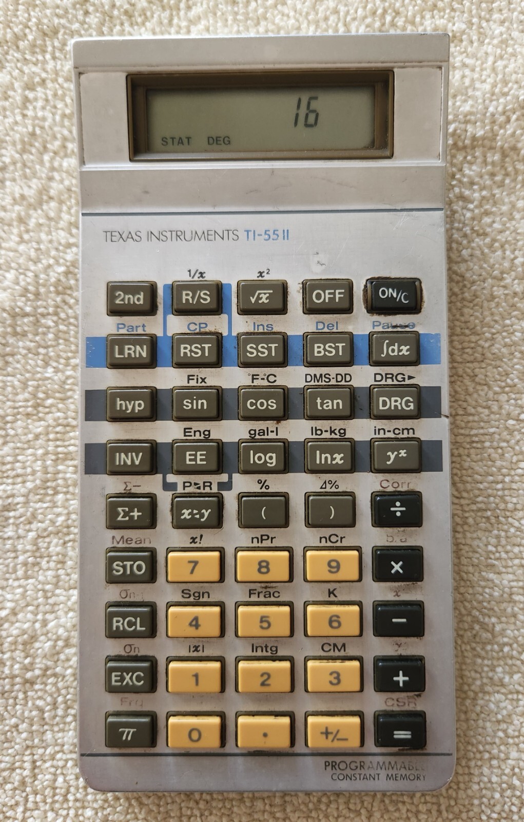 TEXAS INSTRUMENTS MODEL TI-55 II CALCULATOR | eBay
