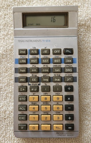 TEXAS INSTRUMENTS MODEL TI-55 II CALCULATOR | eBay