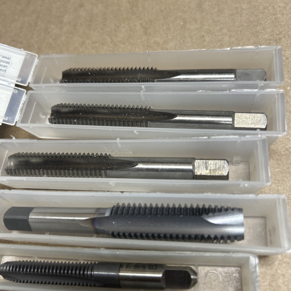 (Lot of 8) NEW Widia GTD Taps. Sizes in description below. All Brand ...