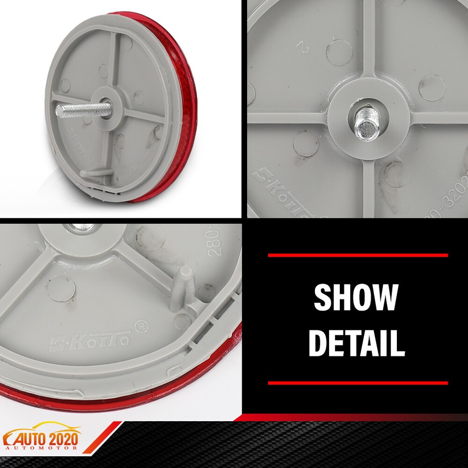 Bumper Reflector Rear Fit For 2011-2020 Toyota Sienna Driver OR ...