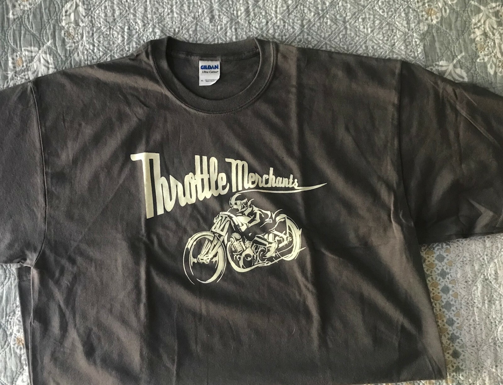 Throttle Merchants Magazine T-Shirts Board Track Motorcycle Rider | eBay