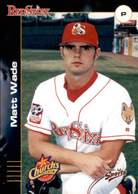 2001 Columbus Redstixx Multi-Ad #27 Matt Wade Dacula Georgia GA ...