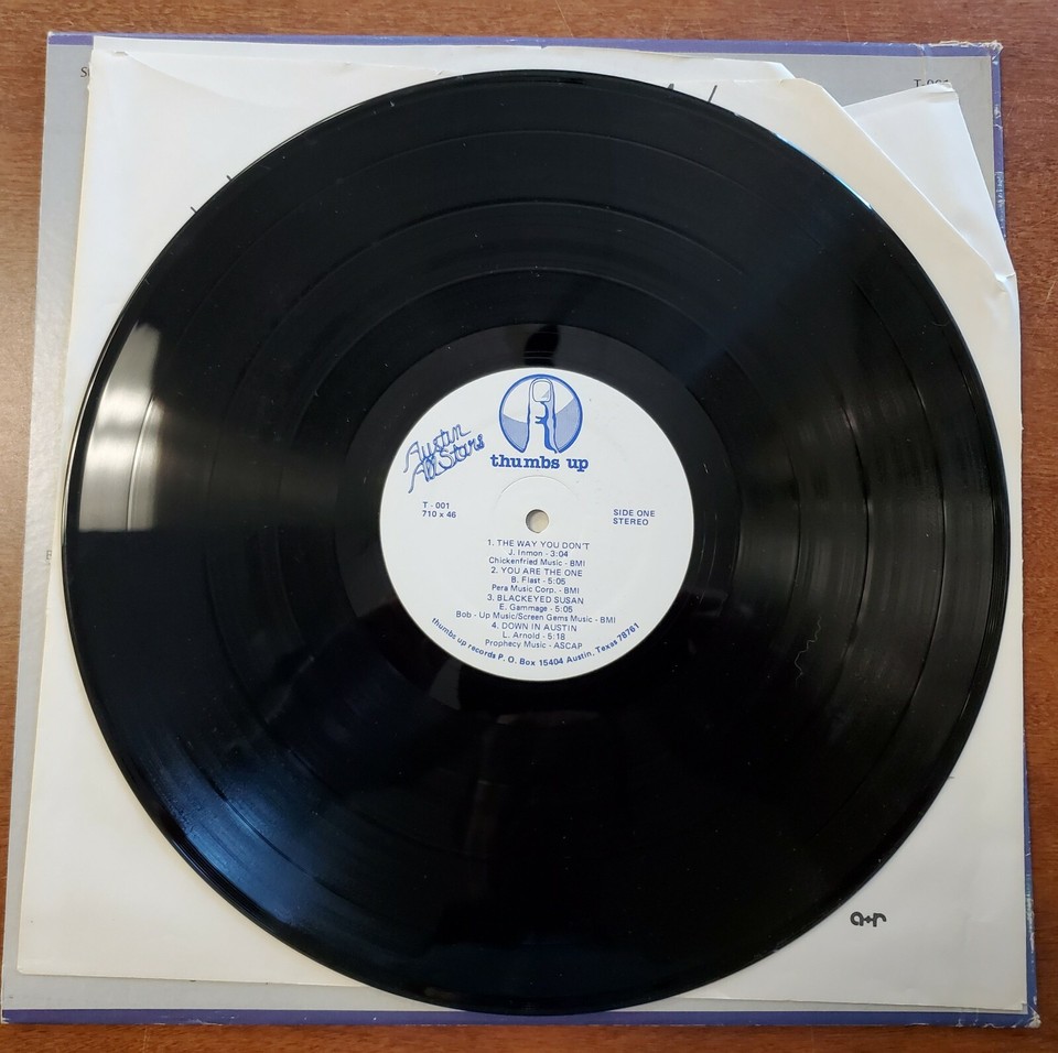 The Austin All Stars ‎– Down In Austin- Vinyl LP - 1977 - Thumb Up ...