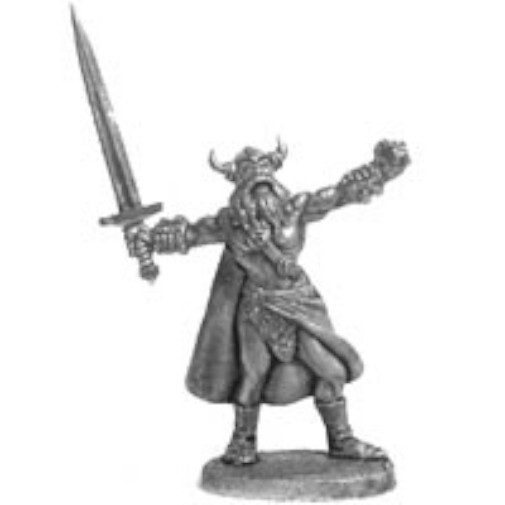 Ral Partha 07-002 Varik Firebeard Northern Warrior (Player Characters ...