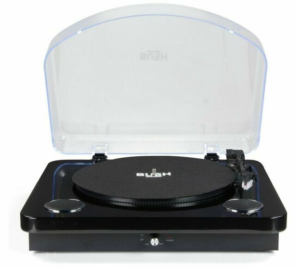Bush Turntable with Speakers - Black for sale online | eBay