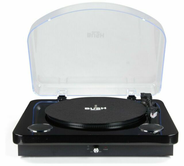 Bush Turntable with Speakers - Black for sale online | eBay