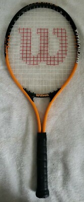 Wilson Titanium 3 Soft Shock 3 Tennis Racquet Racket Orange/Black | eBay