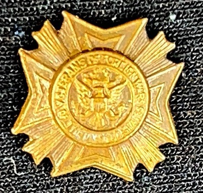 Vintage VFW Veterans of Foreign Wars Screw Back Lapel Pin | eBay