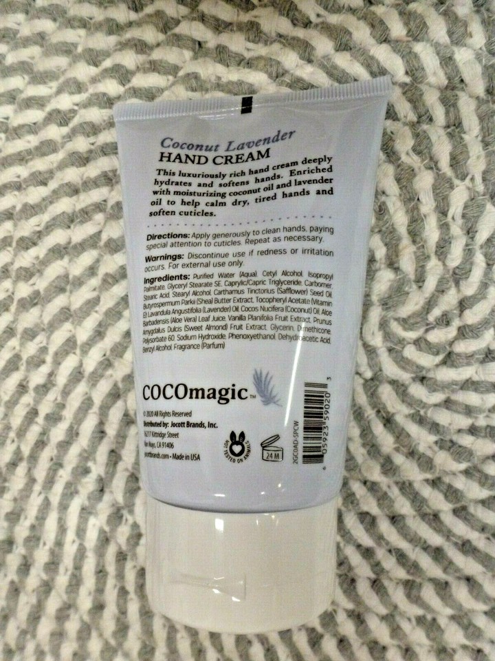 COCOMAGIC~~COCONUT LAVENDER~~HAND CREAM 4 OZ 87 | eBay