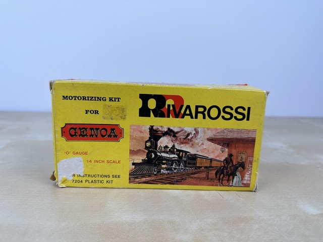 Rivarossi O Scale 7204-M 7203-M Motorizing Kit 4-4-0 Reno Genoa ...