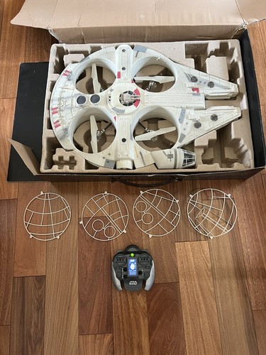 Air Hogs Star Wars Remote Control XL Millennium Falcon Quad Quadcopter ...
